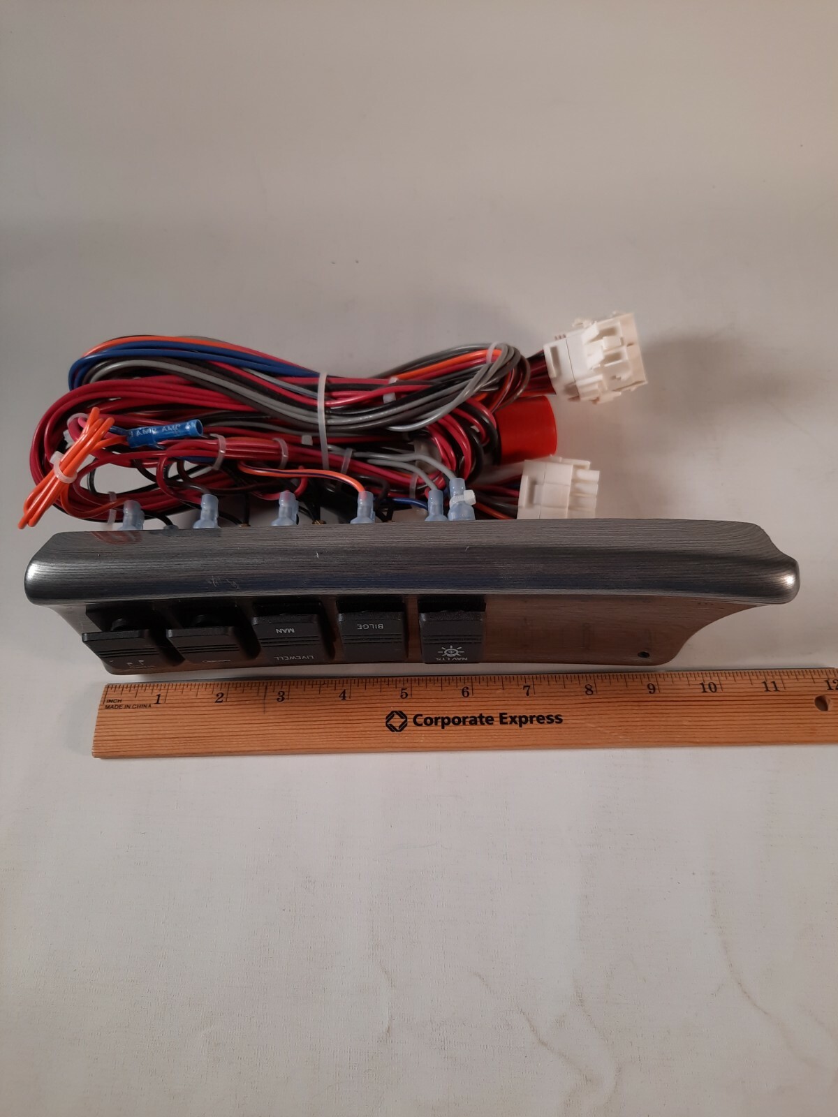 Crestliner 09 Super Hawk Boat Dash Panel switches K-064-060H switch ...