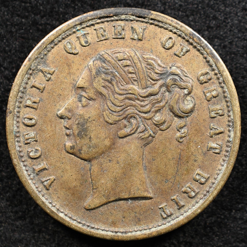 Great Britain Whist Gaming Token No Date, Coin, Keep Your Temper, Inv# ...