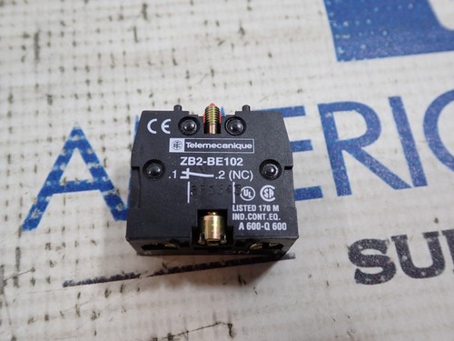 NEW TELEMECANIQUE ZB2-BE102 CONTACT BLOCK | eBay