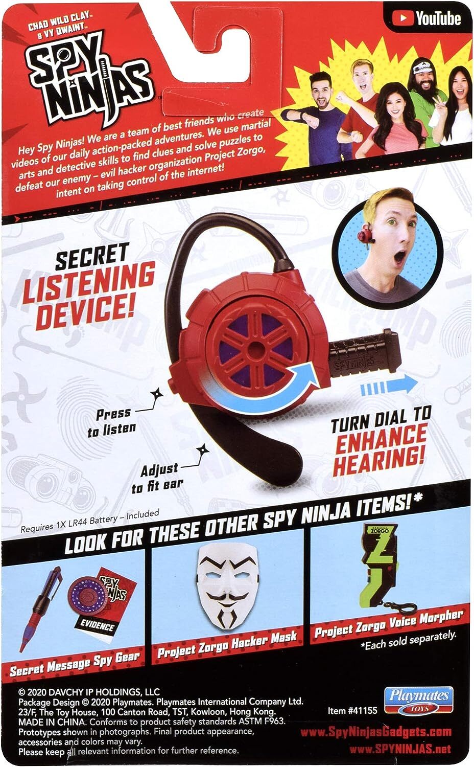 SPY NINJAS NOISE ENHANCER - FROM VY QWAINT AND CHAD WILD CLAY 41155 ...