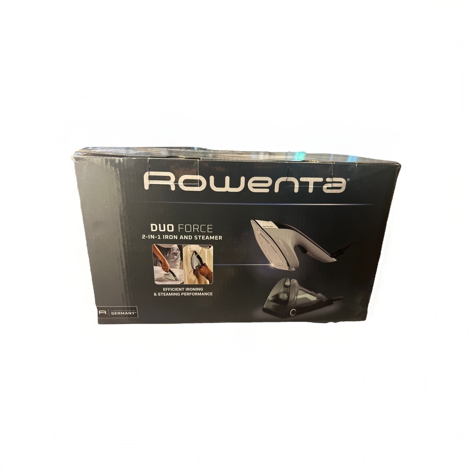 Rowenta, 2 in 1 Duo Force Iron and Steam Iron, 1700W Steam Iron, Ultra ...