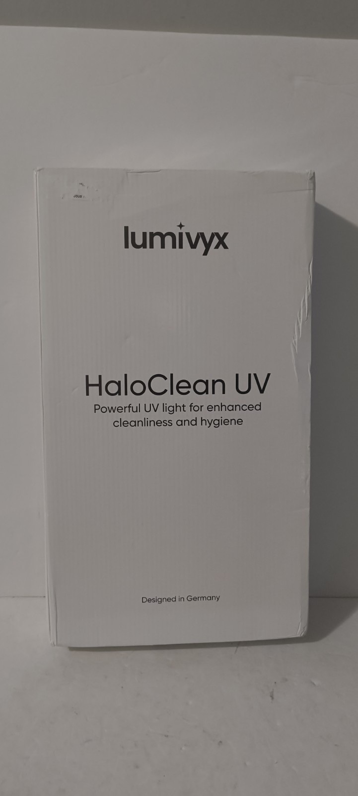 LUMIVYX HALOCLEAN LIGHT BED BUG KILLER UV-C SANITIZER/ OZONE GENERATOR ...