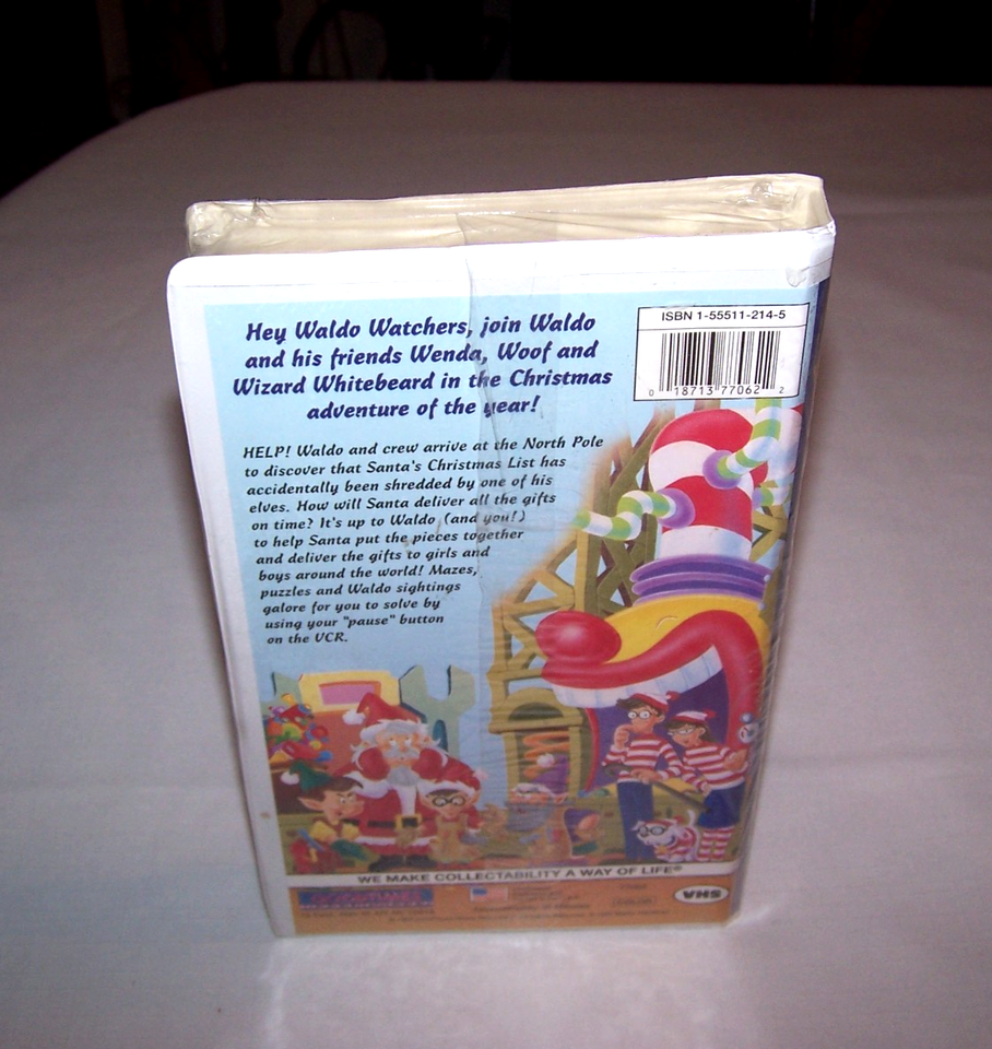 Where’s Waldo? The Merry X-Mas Mix Up (VHS, 1992) Brand New Sealed | eBay