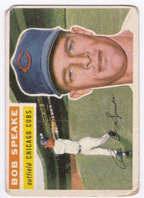 1956 Topps - Bob Speake #66 Gray Back (RC) | eBay