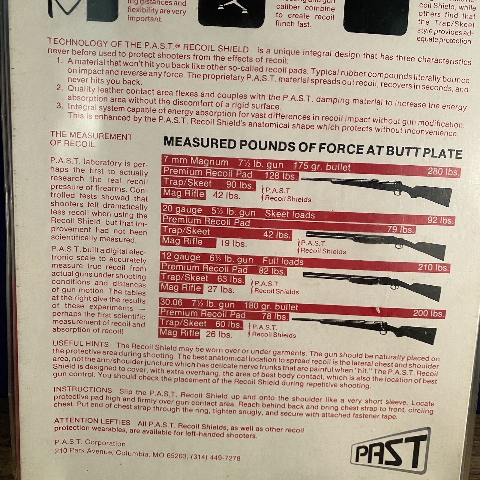 Past Recoil Shield Tan Left Shoulder New in Box | eBay