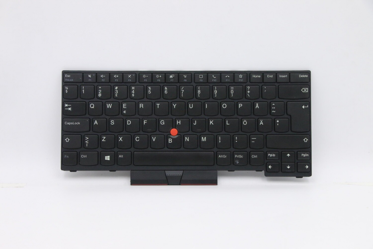Original 5N20V44177 Lenovo Thinkpad Keyboard Swedish Finnish Non ...