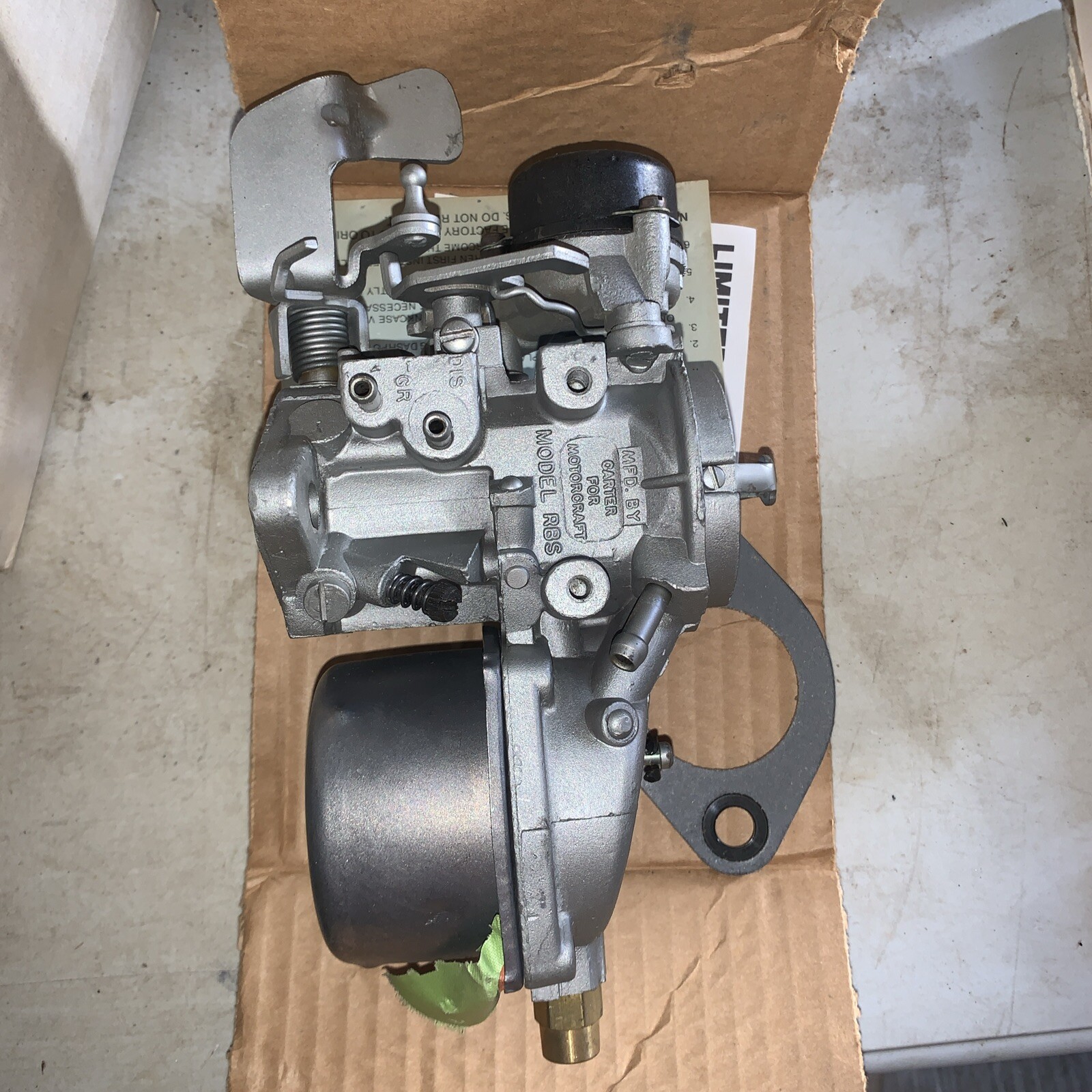 Carter/Motorcraft RBS 71-74 Ford Truck 250ci 0-2351/7008s NORS | eBay