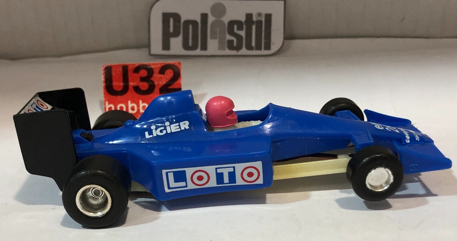 Slot Car polistil 32XX4 Ligier JS33B #26 F1 1989 O.Grouillard | eBay