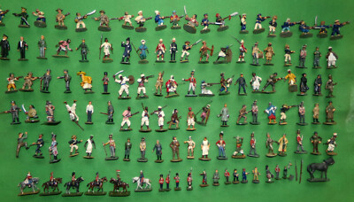 Lovely Collection Painted Metal Toy Soldiers, Tradition, Stadden & etc ...