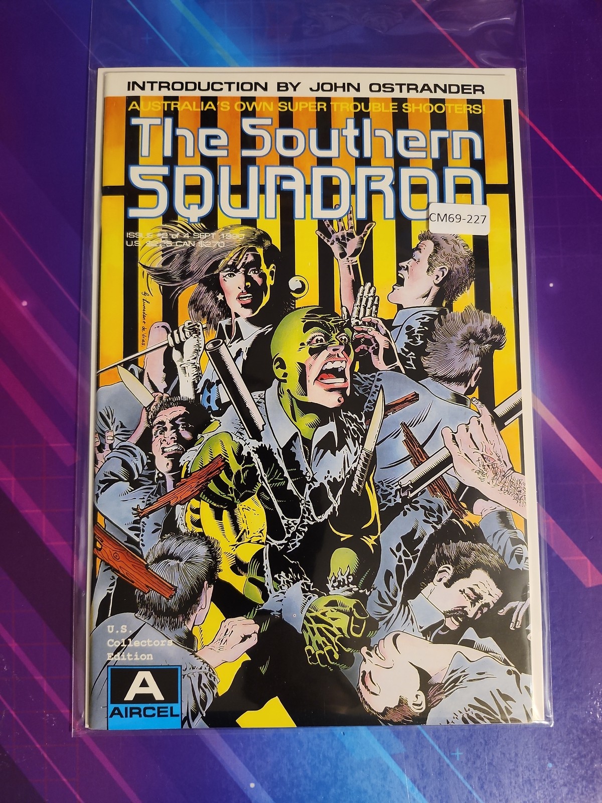 SOUTHERN SQUADRON #2 MINI HIGH GRADE AIRCEL PUBLISHING COMIC BOOK CM69 ...