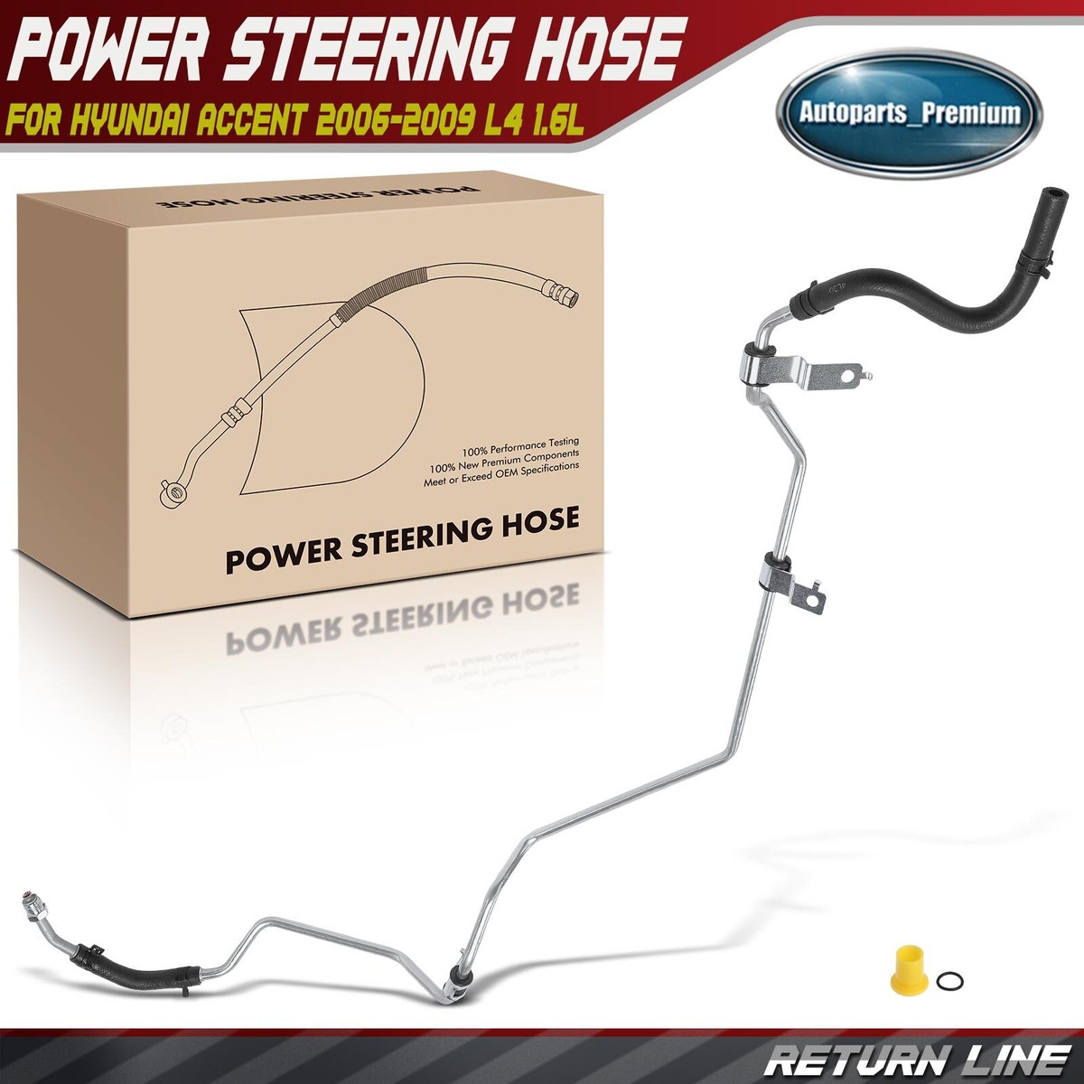 Power Steering Hose Replacement Power Steering Pressure Hose Power ...