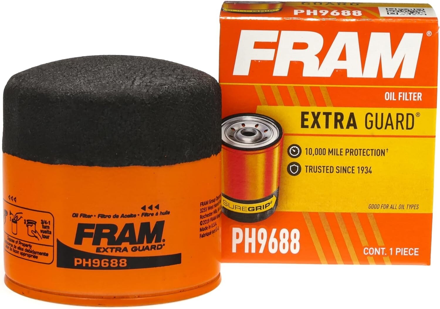 Fram PH9688 - cross reference oil filters | oilfilter-crossreference.com