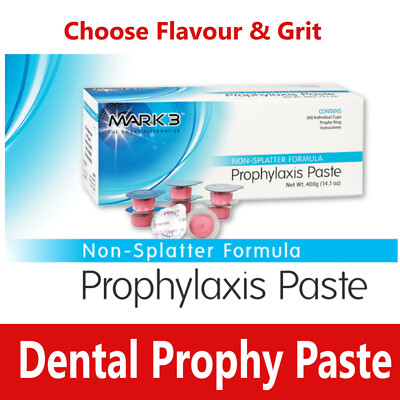 Dental Prophy Paste Upto 400 Cups Prophylaxis Non Splatter Mark3 All ...