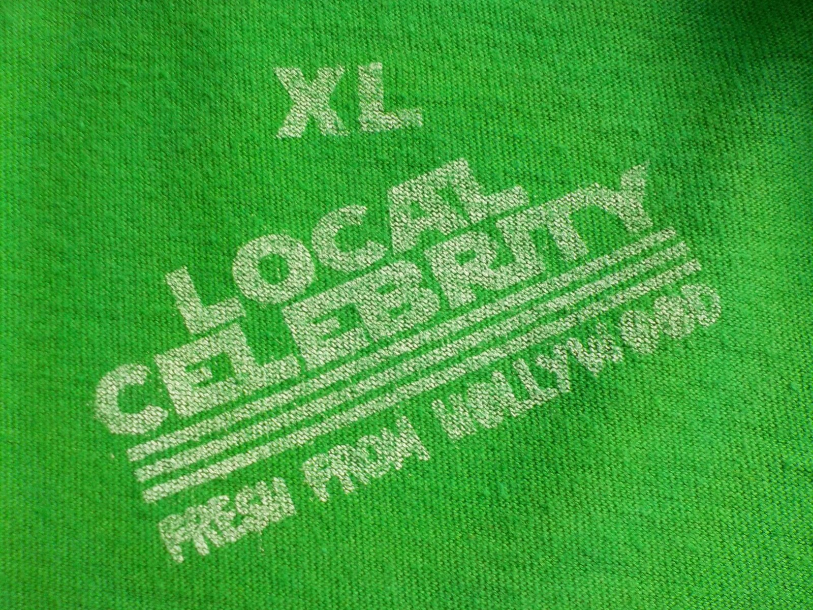 LOCAL CELEBRITY HOLLYWOOD Vintage T-Shirt "The Ladies Love This Guy ...