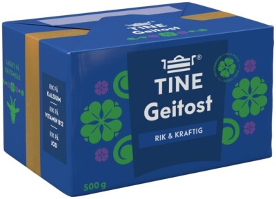 Tine Geitost FG33 Fresh Norwegian brunost / brown goat cheese from ...