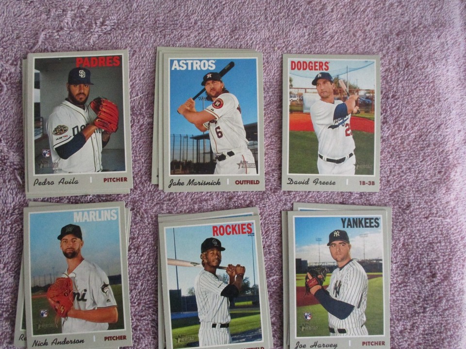 2019 Topps Heritage High Numbers Series Complete Base Set 200 Cards | eBay