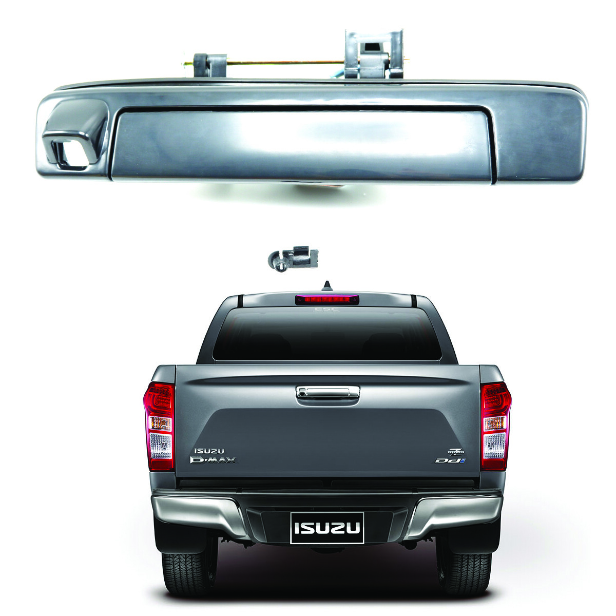 For Isuzu D-Max 1.9 Blue Power 16 17 18 Rear Tailgate Handle Camera ...