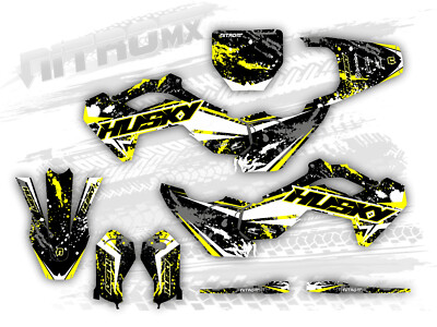 Graphics Kit fits Husqvarna TC 65 TC65 2024 Decals Stickers | eBay UK