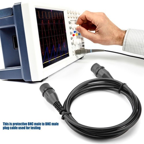 P1202 BNC Male Plug to BNC Male Plug Coaxial Cable Oscilloscope Testing ...