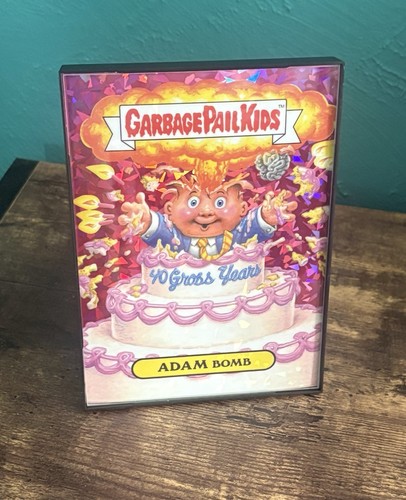 Garbage Pail Kids Adam Bomb 40th Birthday Bash Pink Sapphire 5x7 Card ...