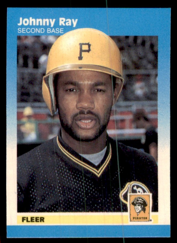 1987 FLEER CLASSIC MINIATURES JOHNNY RAY PITTSBURGH PIRATES #87 | eBay
