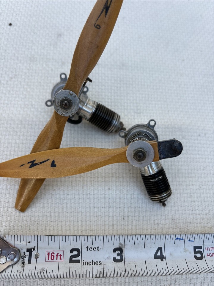 BABY SPITFIRE 045 MODEL AIRPLANE ENGINEs Mel Anderson Quantity 2 | eBay