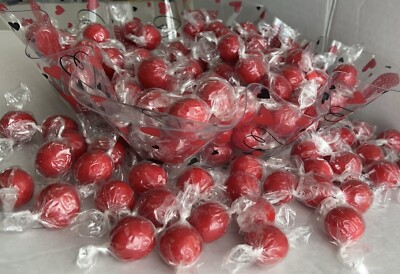 Nuclear Red Hot Cinnamon Balls, 2 Lb Hot Jawbreakers Individ Wrapped | eBay