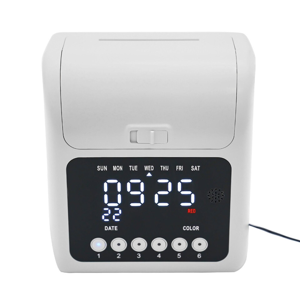 Calculating Time Clock Bundle Attendance Punch Time Clock Employee w ...