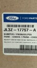 New OEM Genuine Ford Front Steel Bumper 2018-2020 F-150 Chrome JL3Z ...