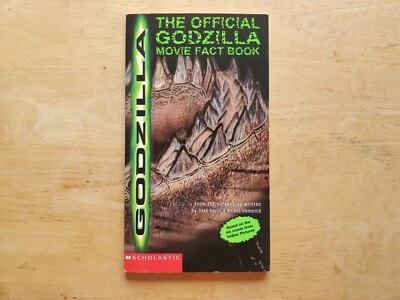 The Official Godzilla Movie Fact Book - Scholastic Activity book (1998 ...