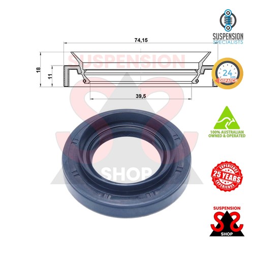 Shaft Seal, Drive Shaft Suit TOYOTA Hilux 3.0 D 4WD (LN172, LN167 ...