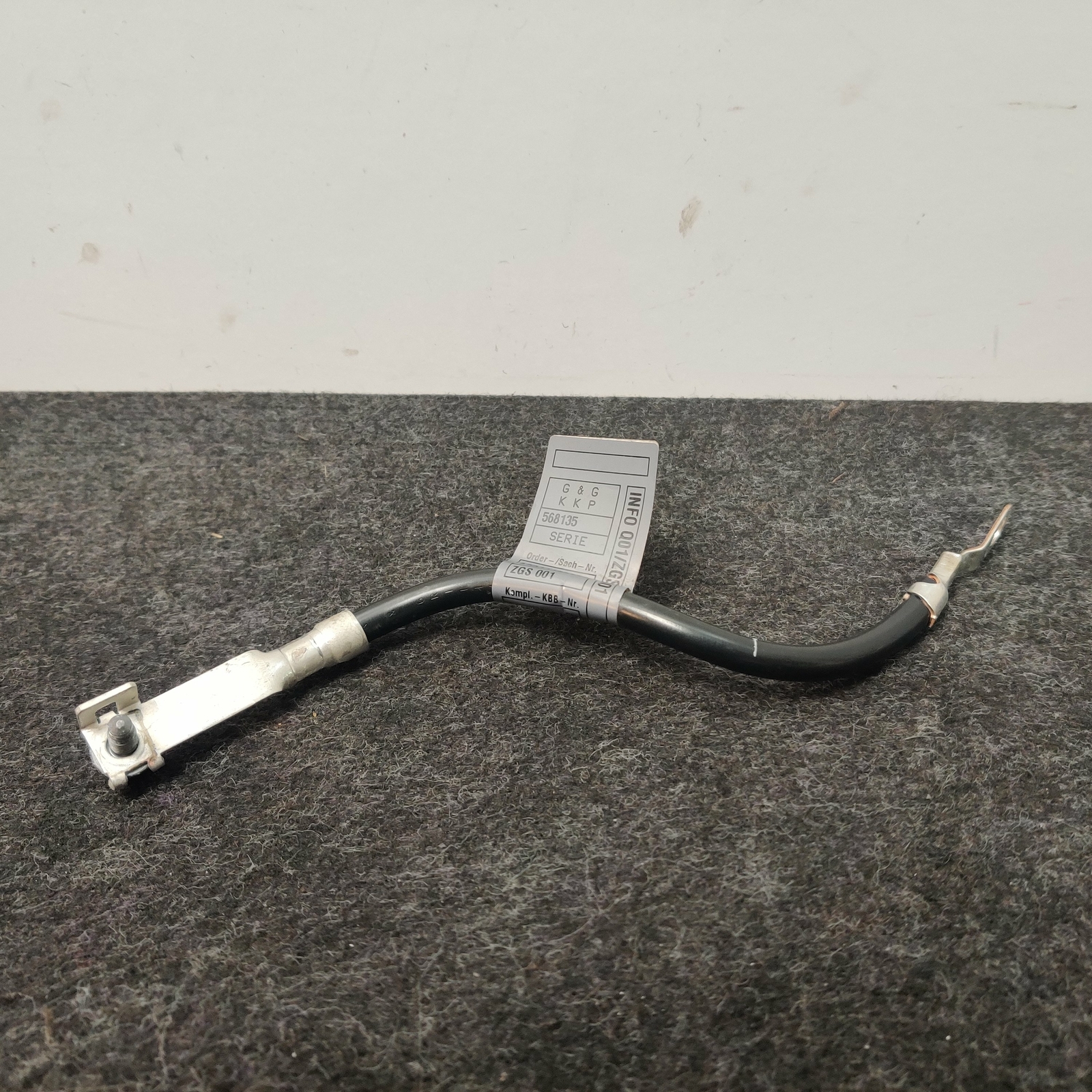 MERCEDES-BENZ C W204 C 250 Negative Battery Cable Genuine a2044402607 ...