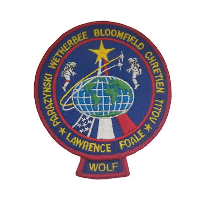 OFFICIAL NASA PATCH ATLANTIS SPACE SHUTTLE MISSION STS-86 CREW KG WETHERBEE | eBay