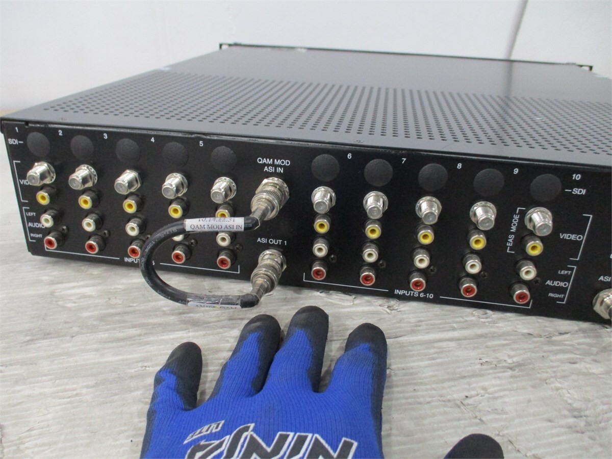 BLONDER TONGUE AV10E-QAM MULTI-AV ENCODER 10x AV 1x QAM/ASI MPEG-2 DVI ...