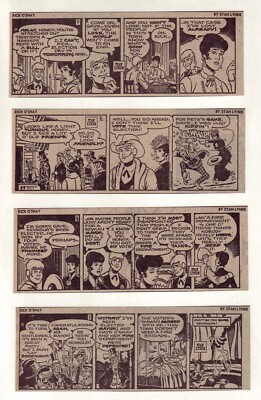 Rick O'Shay by Stan Lynde - 26 scarce daily comic strips - Complete Nov ...