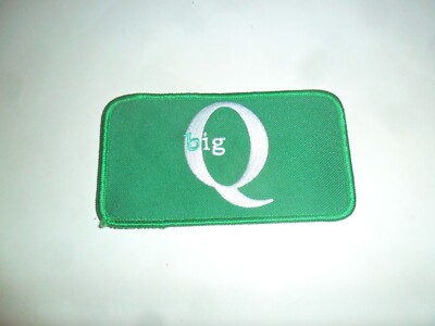 Big Q Patch Que Service Tech Logo Automotive Culture Embroidered Arts ...