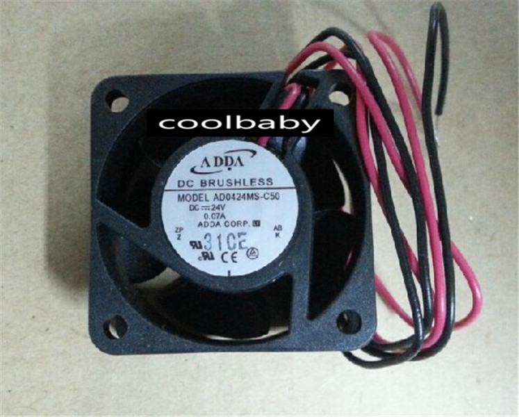 ADDA AD0424MS-C50 fan 4020 24V 2wire 40*40*20mm | eBay
