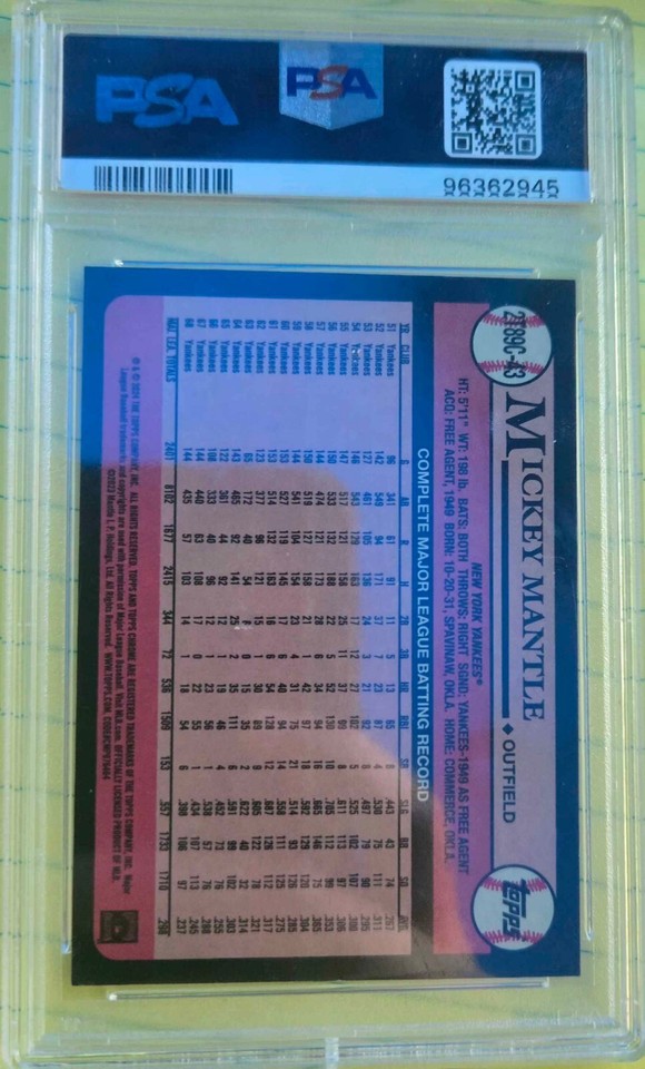 psa graded baseball cards | eBay