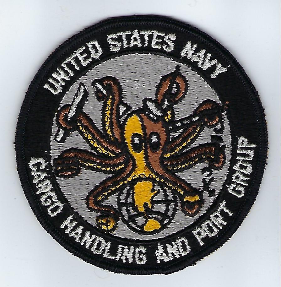 US Navy Cargo Handling and Port Group (US Navy Unit Patch) | eBay