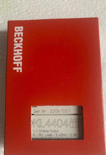 1 PC F BECKHOFF KL4404 New/ | eBay