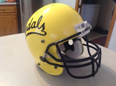 Vintage Idaho Vandals Full Sized Schutt Air Football Game Helmet | eBay