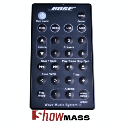 FOR Bose Wave Music System III Remote Control for AWRCC1&2 Wave Radio ...