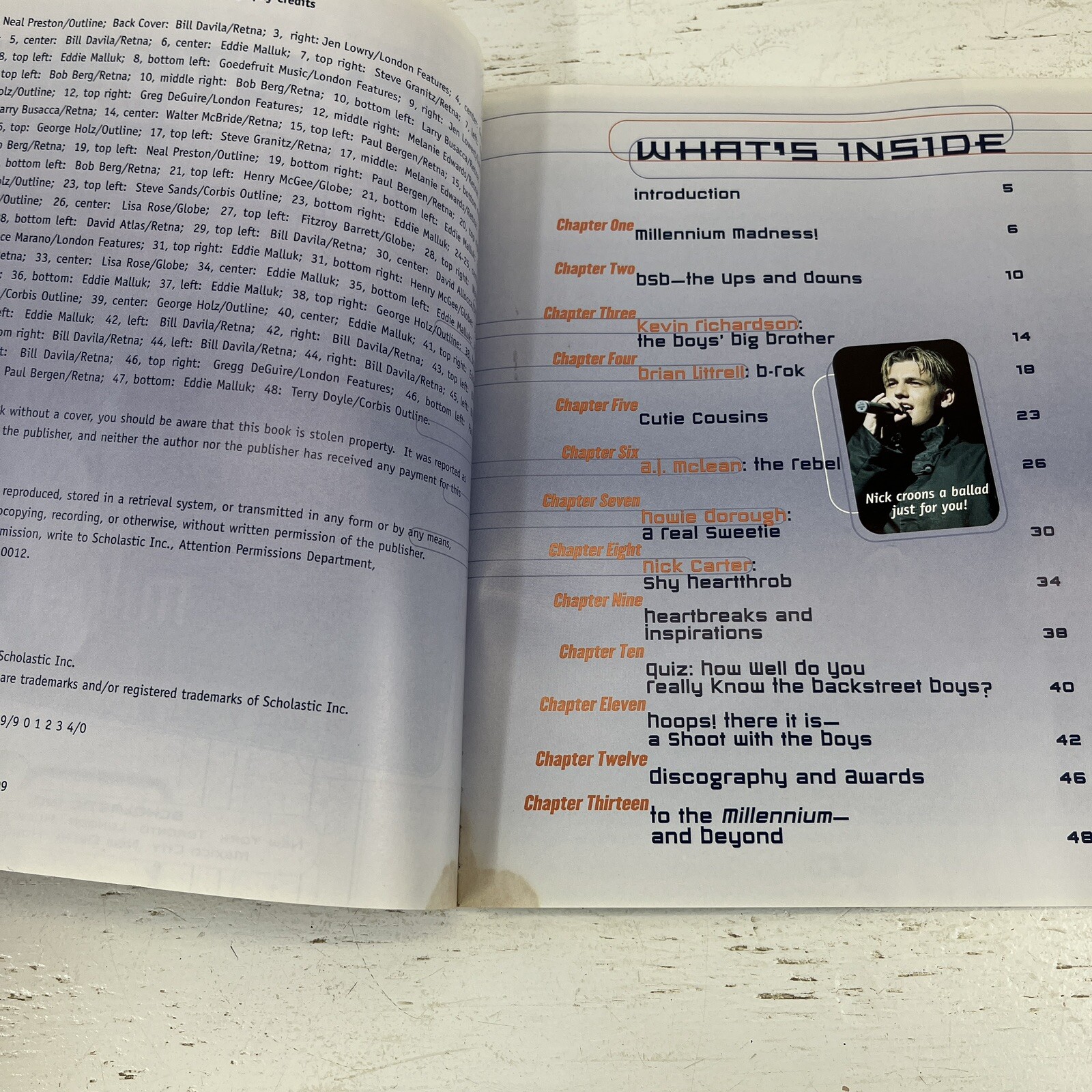 Backstreet Boys: Now And Forever: Your Millennium Keepsake Scrapbook ...