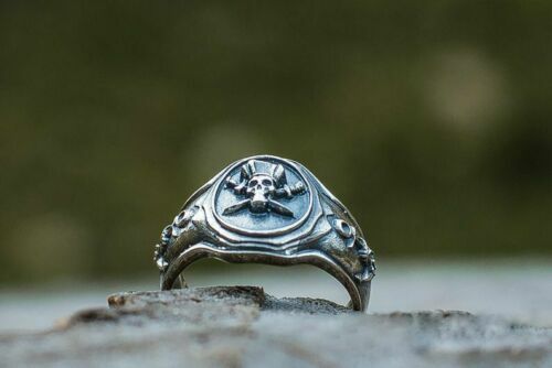 Unique & Original Pirate Handmade Design Men's 925 Sterling Silver ...