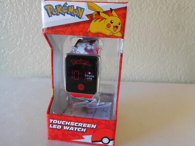 New Pokemon Touch Screen Multi-Color LED Kids Wristwatch ~ New in Box ...