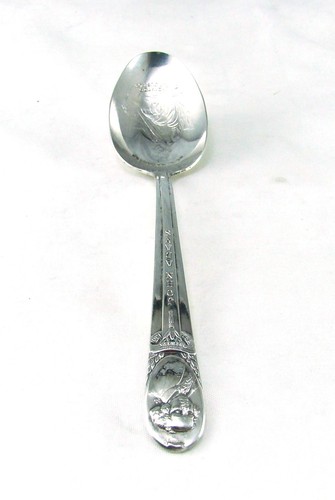 International Wm. Rogers Silverplate PRESIDENTIAL SPOONS John Adams ...