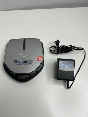 Sony Discman ESP CD Compact Player Mega Bass D-E301 - Tested & Works ...