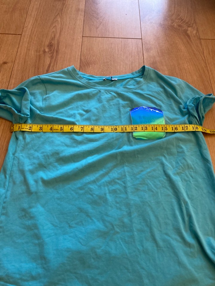 Faberlic turquoise women's short sleeve top - size M - excellent ...