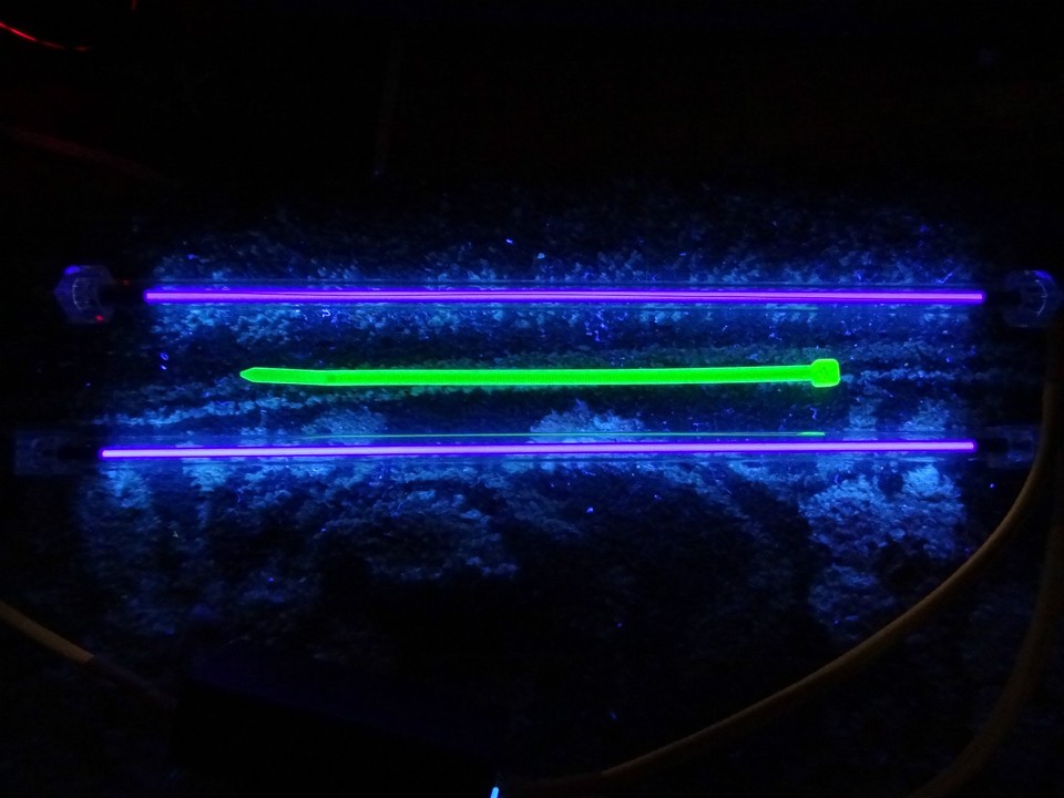 11" UV Zip Ties Pick Color (Green Orange Yellow Pink) Fluorescent Neon ...