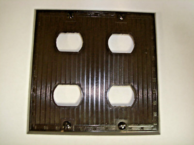 Switch Plates & Outlet Covers - Brown Wall